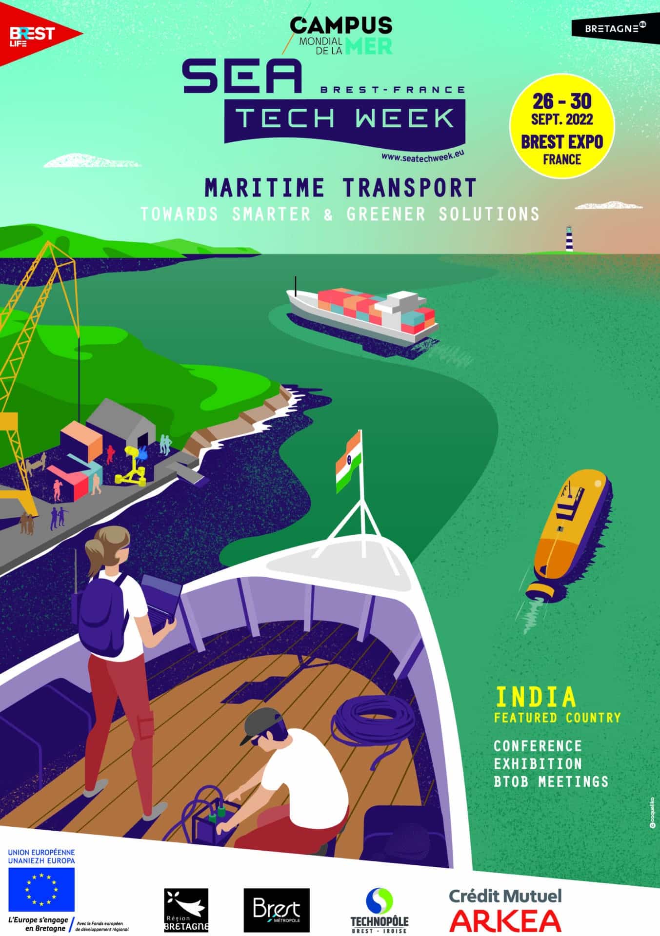 Sea Tech Week 2022 à Brest EXPO du 26 au 30 septembre 2022 - Bureau des ...